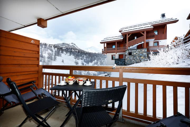 Chalet Confortable-vue Montagne-piscine-ski Aupied - Crévoux