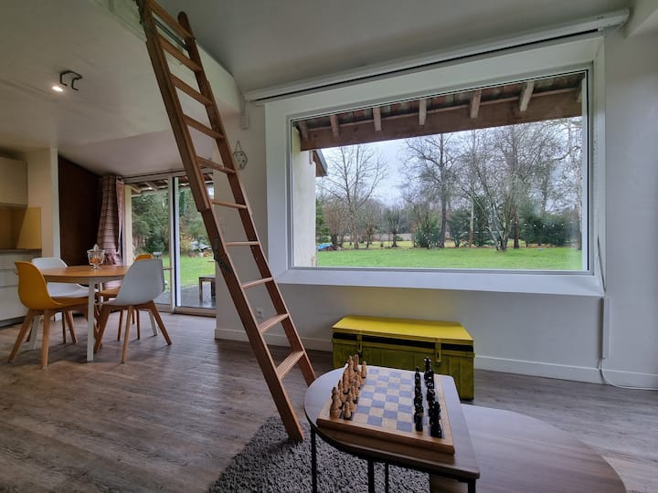 Ad Libitum 1 Tiny House + Bain Nordique - Pont-Sainte-Maxence