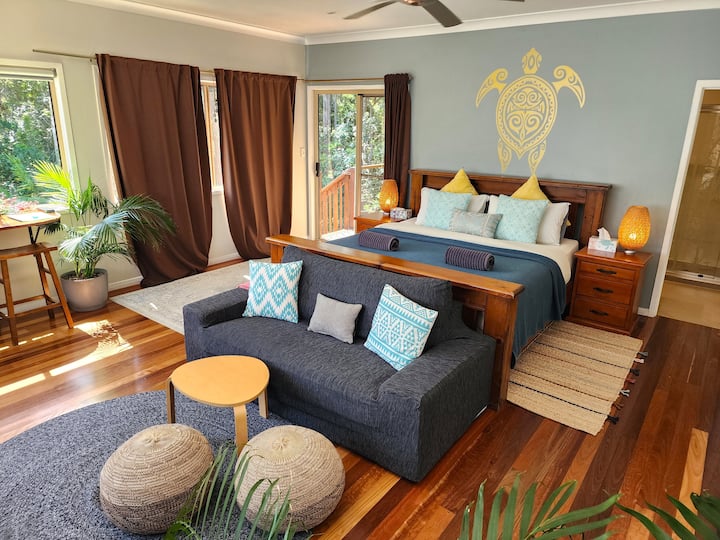 Cosy Studio With Forest Views, Noosa Hinterland - Noosa