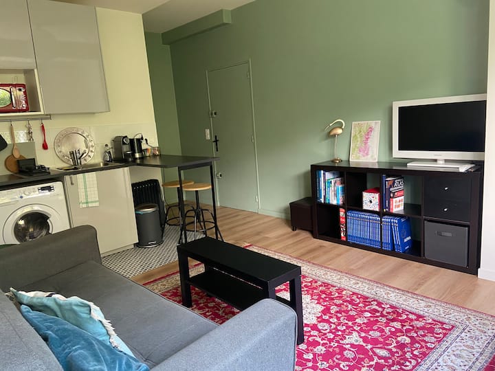 Studio Levallois Centre - 2 Min Métro Ligne 3 - Levallois-Perret