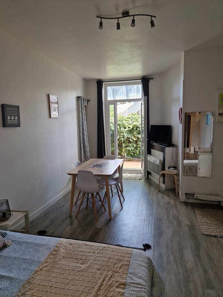 T1 Avec Terrasse Idéalement Situé Dans Bayonne - Pays basque français