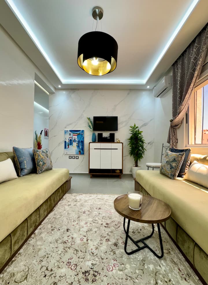 Très Bel Appartement, Wi-fi & Sécurité 24/7 - Agadir