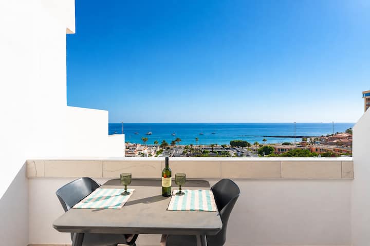 Magnificent Apartment Vistas Beach Los Cristianos - Los Cristianos