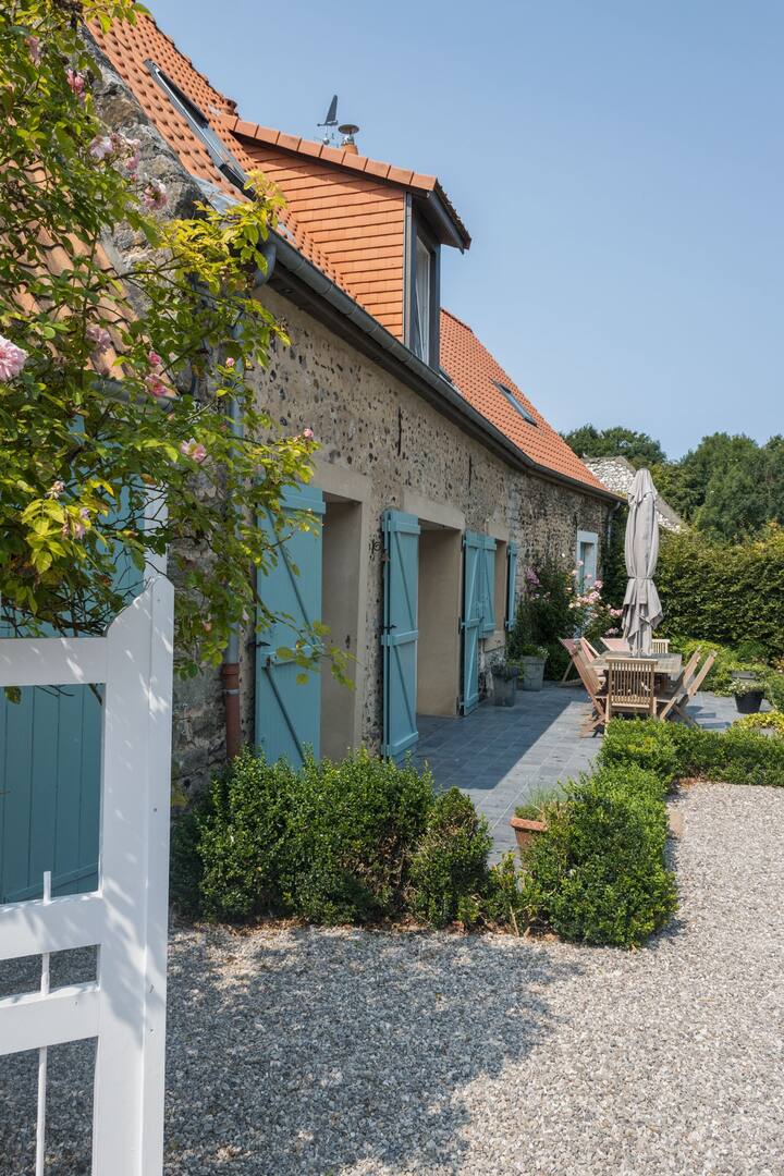 Prox Wissant Grange Typique Escalles Bord Mer - Plage de Sangatte