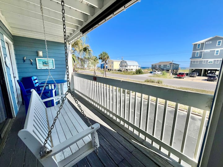 Oferta Caliente: Barco Amigable, Tomar El Sol En El Columpio Del Porche ~ Sea Oats H102 ~ Gulf Oriented / Gulf Vie - Alabama