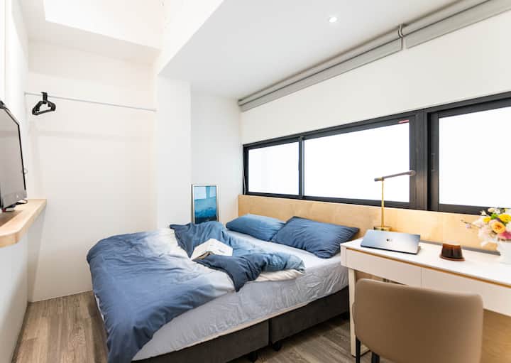 3 Mins To Mrt｜parkside Dbl｜own Bath｜elevator｜k56 - Taiwan