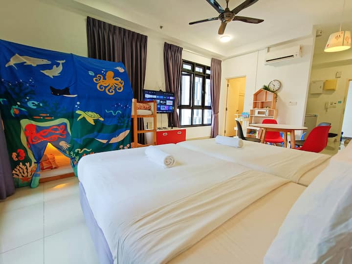 3min Drive Legoland Family Suite(4-5pax) 3分钟车程乐高乐园 - Nusajaya