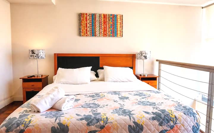 Hermoso Loft Vista, Aire Ac Merced Bellas Artes - Santiago (Chile)