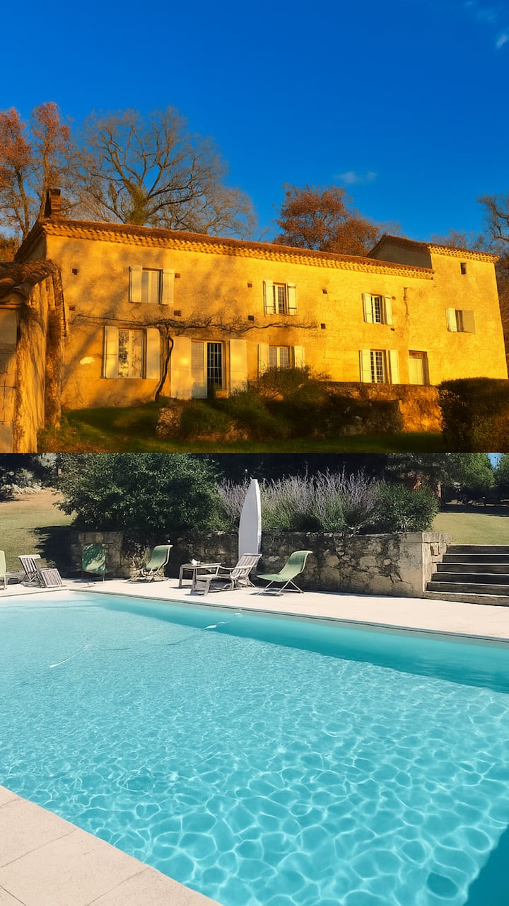 5★ Domaine 10 Hectares♡piscine♡wifi♡ 6 Chambres - Gers
