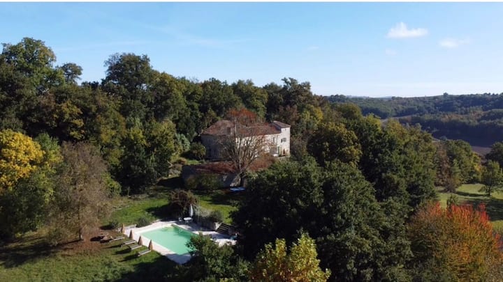 5★ Domaine 10 Hectares♡piscine♡wifi♡ 6 Chambres - Gers