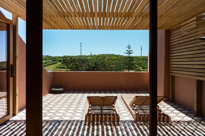 New T4 Sea View 400m From The Beach - Colares