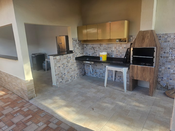 Casa Marrom Linda E Grande Nas Toninhas - Ubatuba