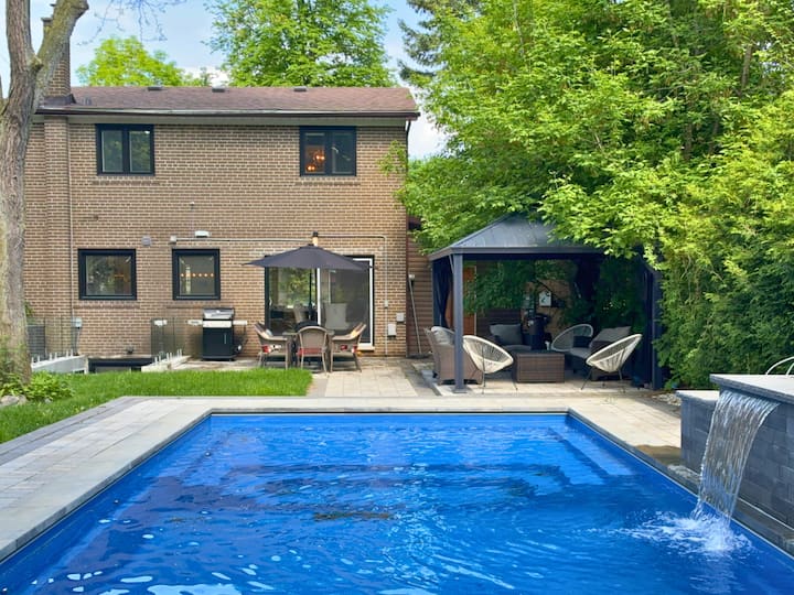 Luxe, Family-friendly Oasis Home With Outdoor Pool - Markham, Canada