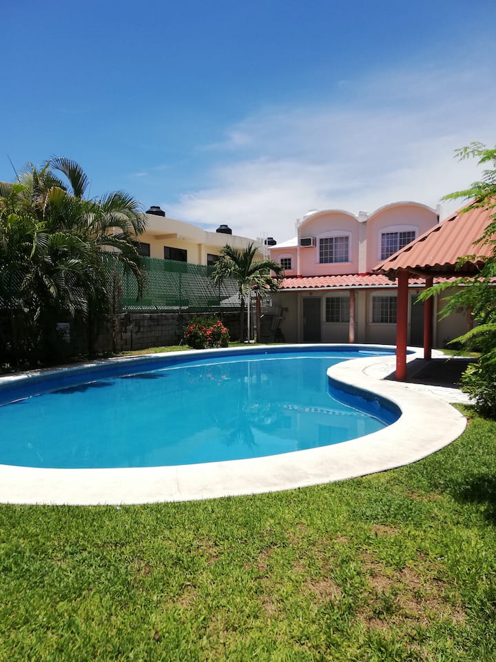Casa Oasis Con Acceso A Alberca-10min De La Playa. - Ixtapa Zihuatanejo