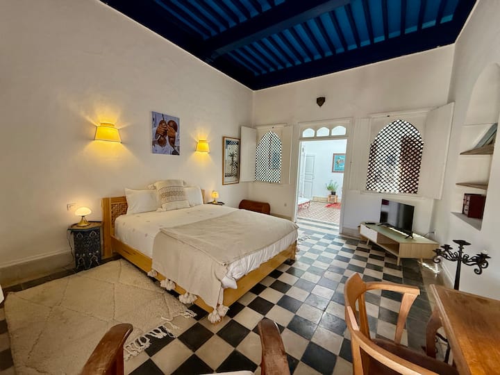 Maison Chic Médina Avec Rooftop Privé • Esprit Sud - Essaouira