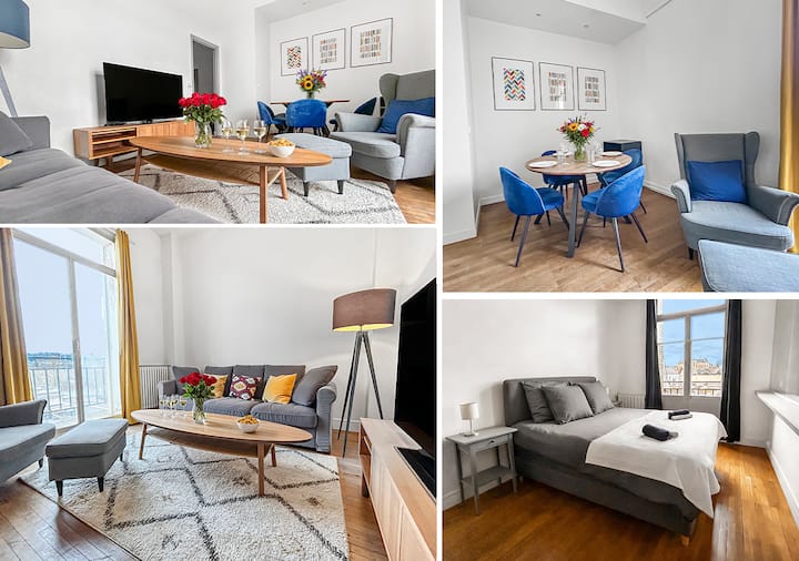 T3 Spacieux Et Convivial, Vue Imprenable - Tours