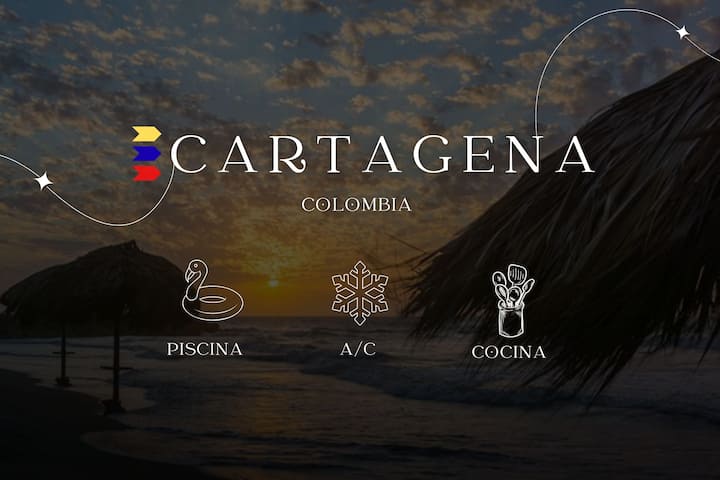 House Near Sea+pool+bbq+wifi+ac+balcony@cartagena - Cartagena