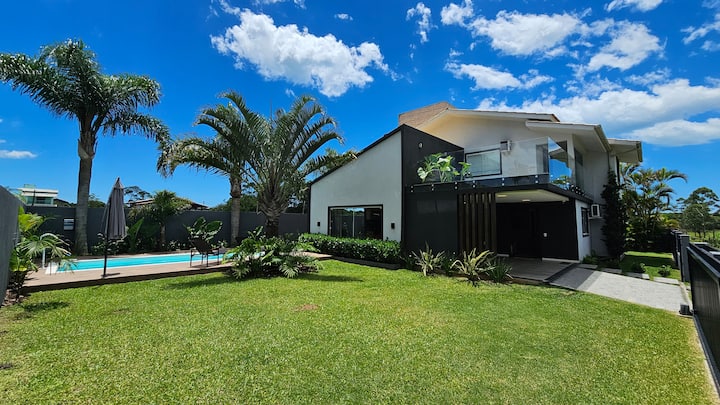 Casa Climatizada Piscina E Banheira Spa Garopaba - Garopaba