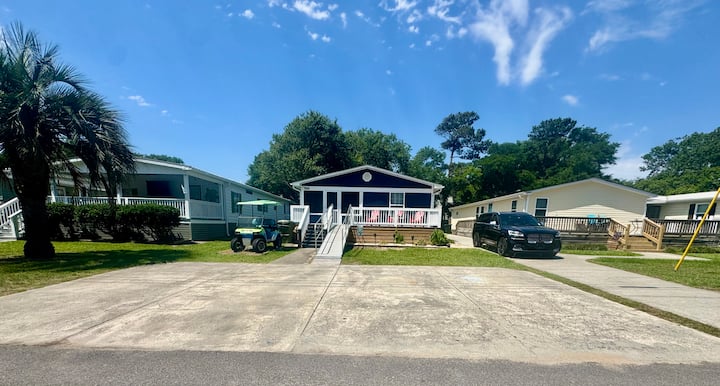 Ocean Lakes Familie Campground Kort Gang Til Strand & Fun Center + Golfkart. - Surfside Beach, SC