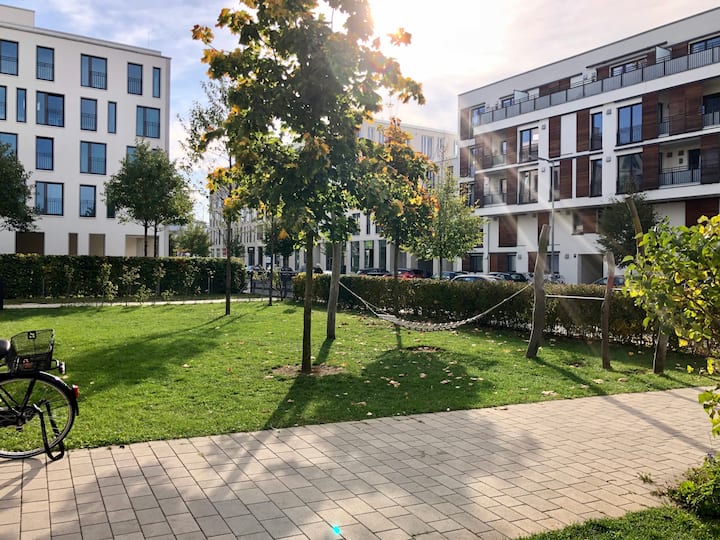 Design Family Apt.: Central & Green By Olympiapark - München