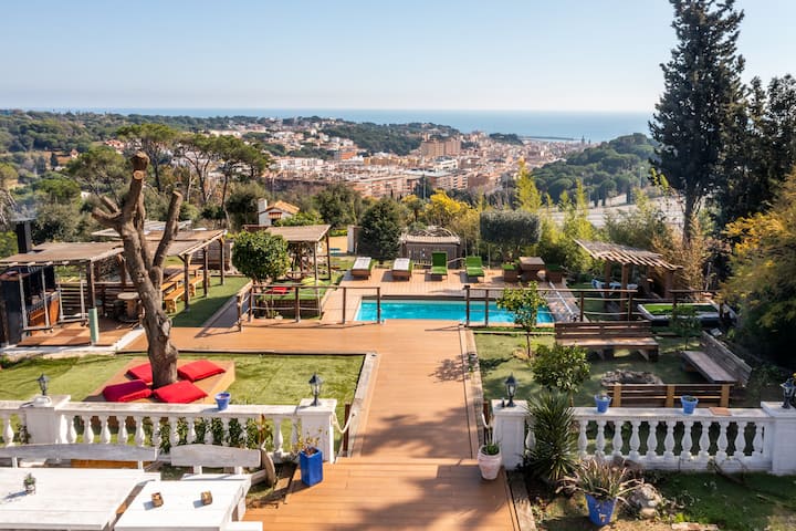 Luxury Villa · Sea Views · Heated Pool · Barcelona - Santa Maria de Palautordera