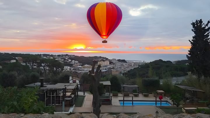 Villa Carrasca · Sea View · Heated Pool - Mataró