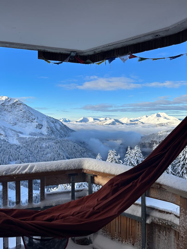 Appart Avoriaz Falaise Vue Panoramique - Montriond