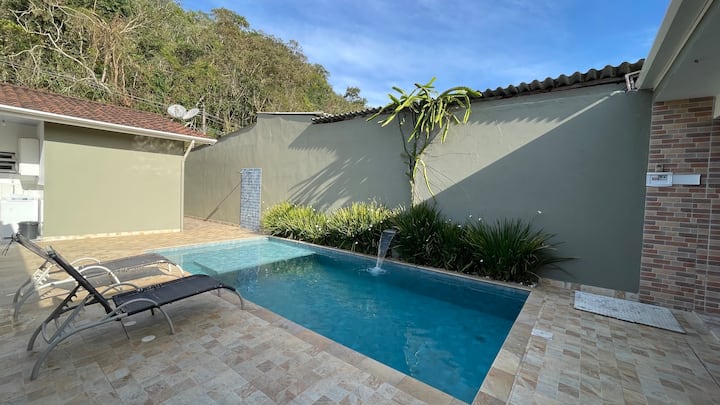 Casa Com Piscina Em Ubatuba - Ubatuba