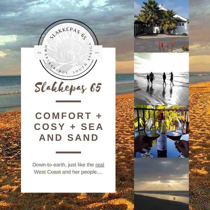 Slakkepas #65 = Comfort + Cosy + Sea And Sand - Velddrif