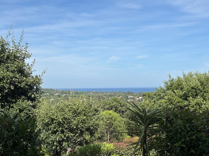 Appartement Avec Jardin Et Vue Mer - Gassin