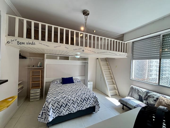 Apartamento A 50m Da Praia De Pitangueiras-guarujá - Guarujá