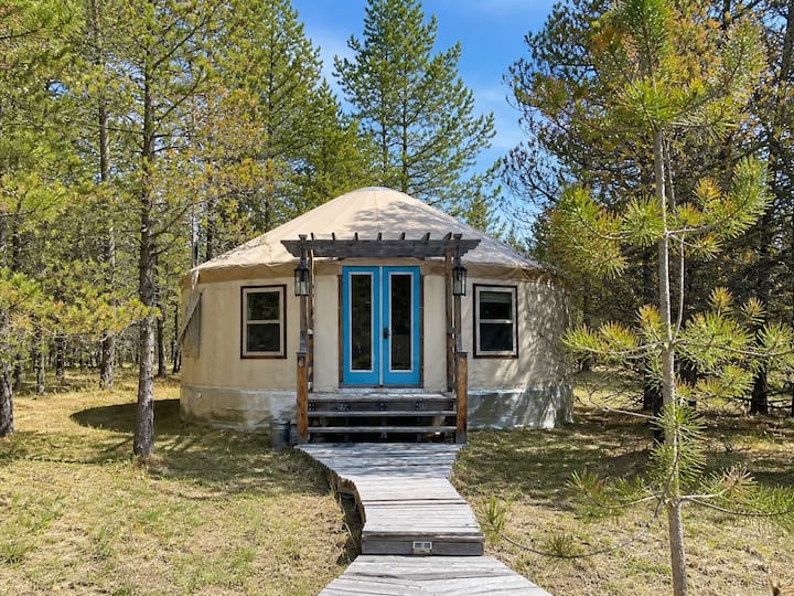 Forest Yurt Retreat | Quiet, Off-grid Escape - Alberta