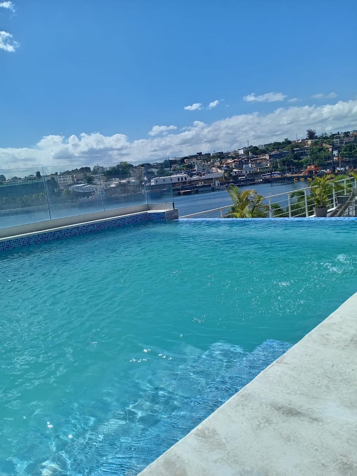 Beautiful Apart Riverfront View Near Colony Zone.! - Santo Domingo