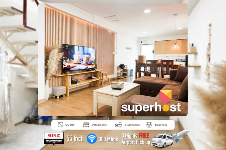 Hidden Gem | 5mins To Bts/arl 10pax | 120 Sqm - Bangkok