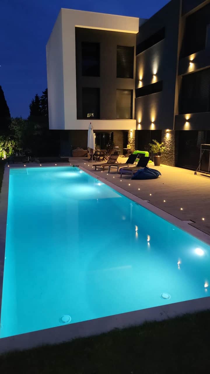 Villa Moderne Avec Service De Ménage Et Cuisine - Barcelone