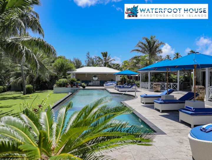 Waterfoot House - Private Beachfront Villa Complex - Cook Islands