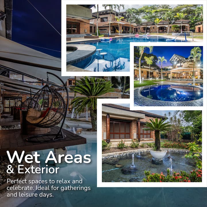 Luxury Mansion 16ppl · Chef Included · In Cali - Cali