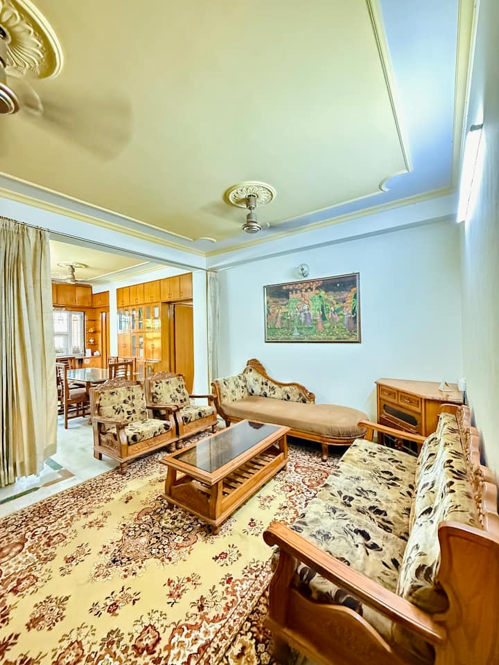 Spacious 3 Bhk Private Apartment For Families - Jaipur
