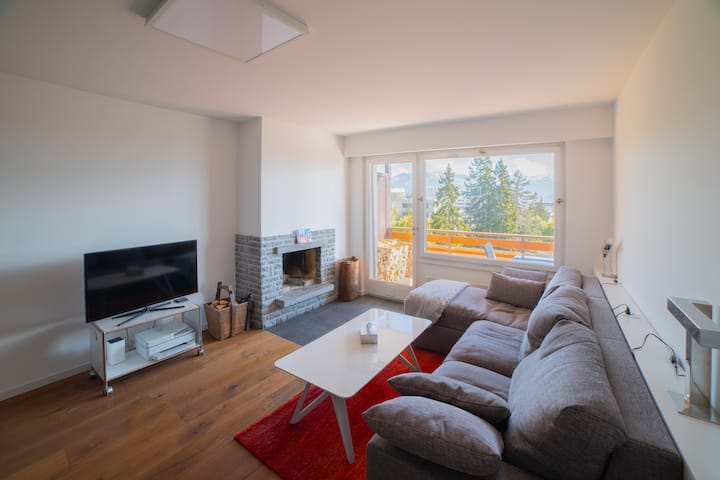 Appartement 2 Pièces Plein Centre Crans 7ème Ciel - Anzère