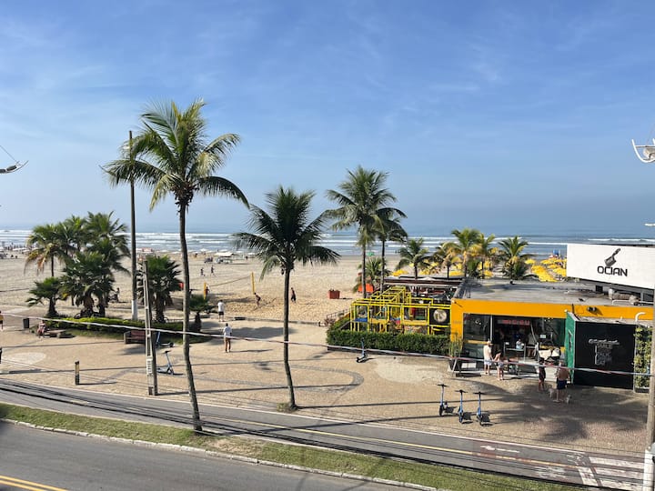Apartamento Praia Grande - Ocian - Frente Ao Mar - Brazil