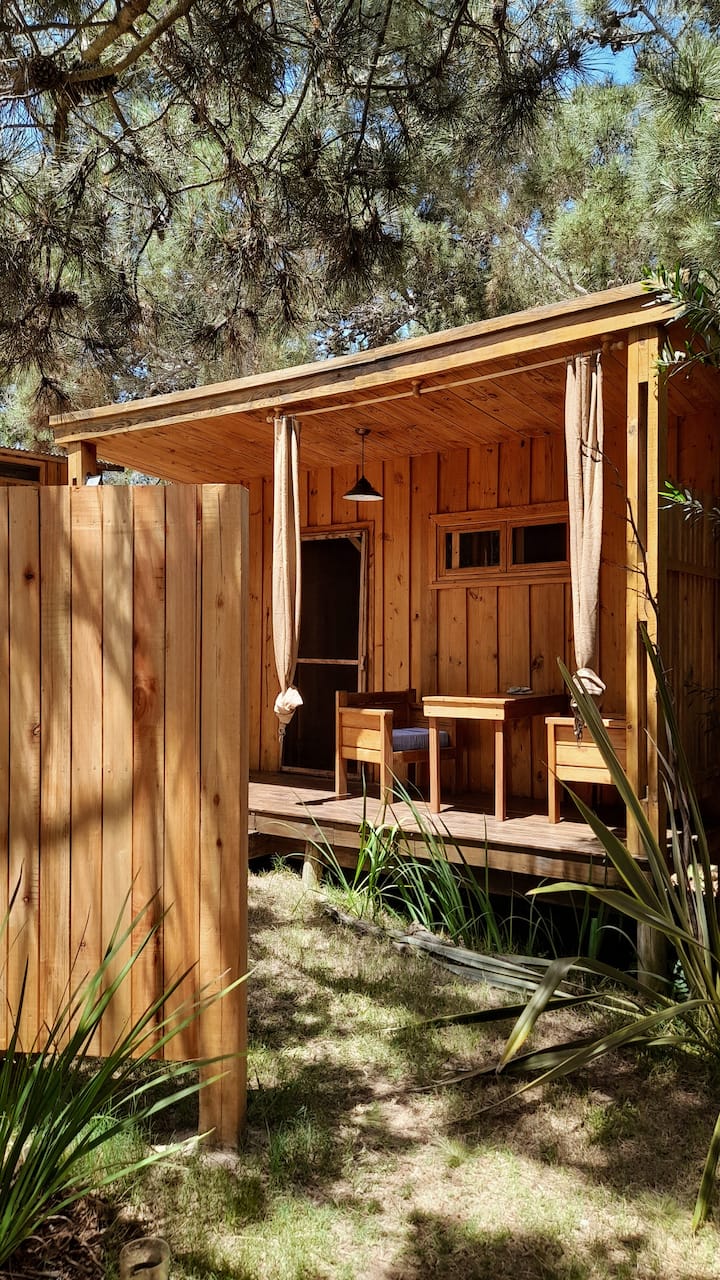 Cañadón, Cabaña Rodeada De Bosque A Pasos Del Mar. - Uruguay