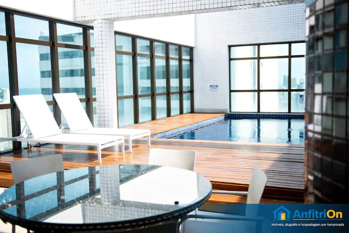 Beach Class  Boa Viagem - Flat/studio B - Recife