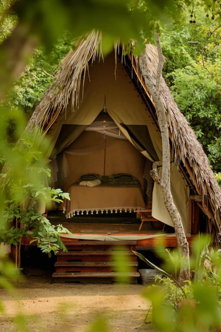 Ecological Cabin On The Beach. Boca Del Cielo - Chiapas