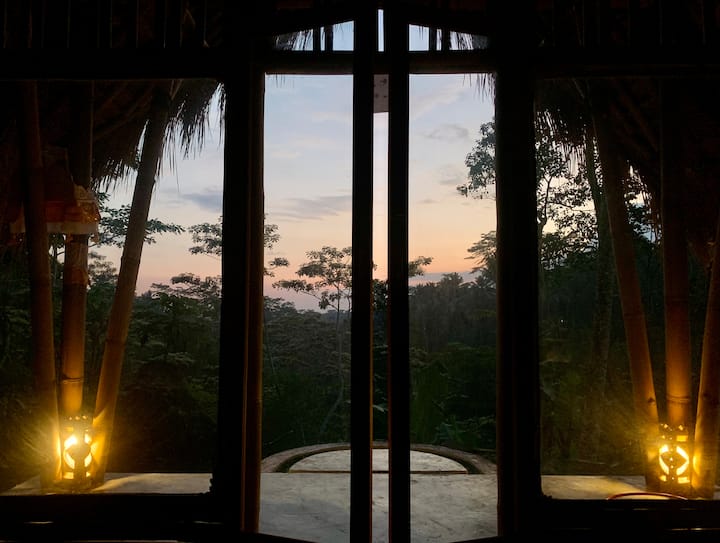 Natan Private Bamboo House,incredible Jungle View. - Indonesia