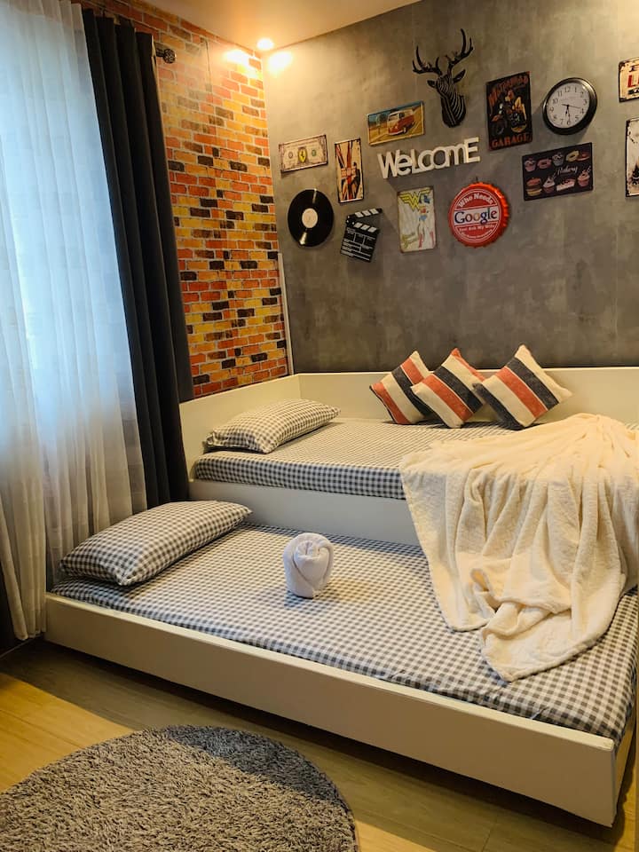 Cozy Insta-worthy Home Fully A/c+s.pool+netflx - Angeles