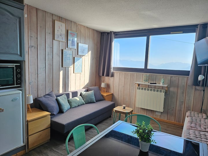 Charmant Appartement Rénové Avec Vue Mont Blanc - Aime