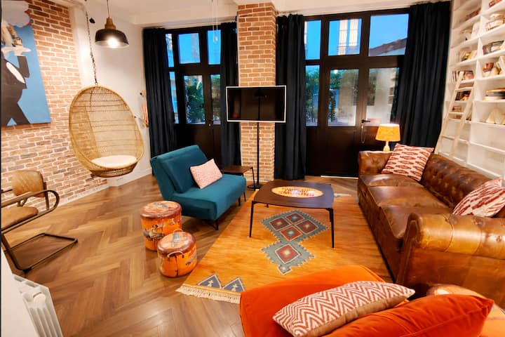 Proche Marais Loft Bistro Chic 2 Douches 2 Wc Ac - Paris