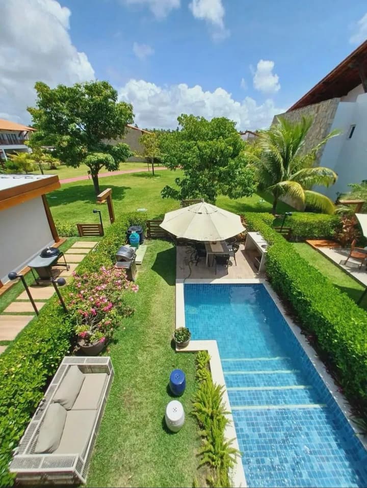 Duplex Na Praia Dos Carneiros Em Tamandaré - Praia dos Carneiros