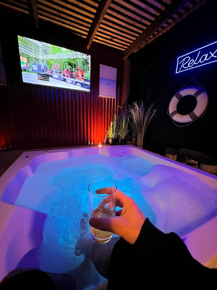 Estiloso Monoambiente Privado Piscina Y Jacuzzi - Uruguay