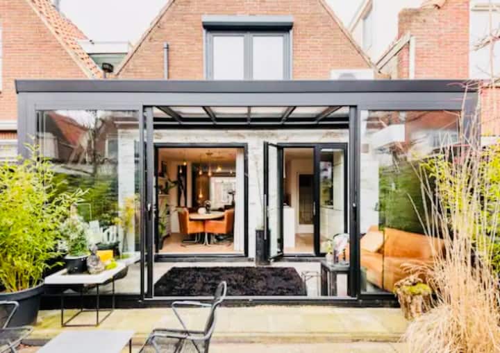 House With Conservatory, Private Garden In Ventte - Volendam